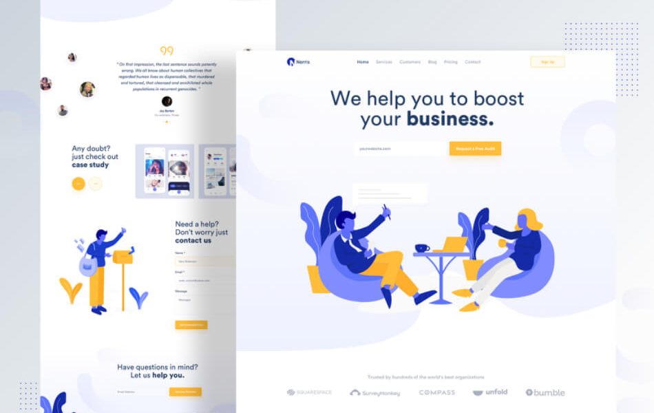 Undrow Laravel Portfolio Template – Giornio